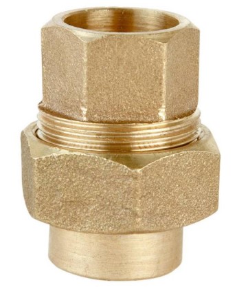 UNION AMERICANA 1/2″ BRONCE - Ferretería El Dato