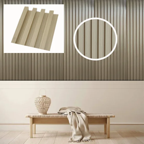 REVESTIMIENTO WALL PANEL 16818 LATTE 2400X168X18MM. - Ferretería El Dato